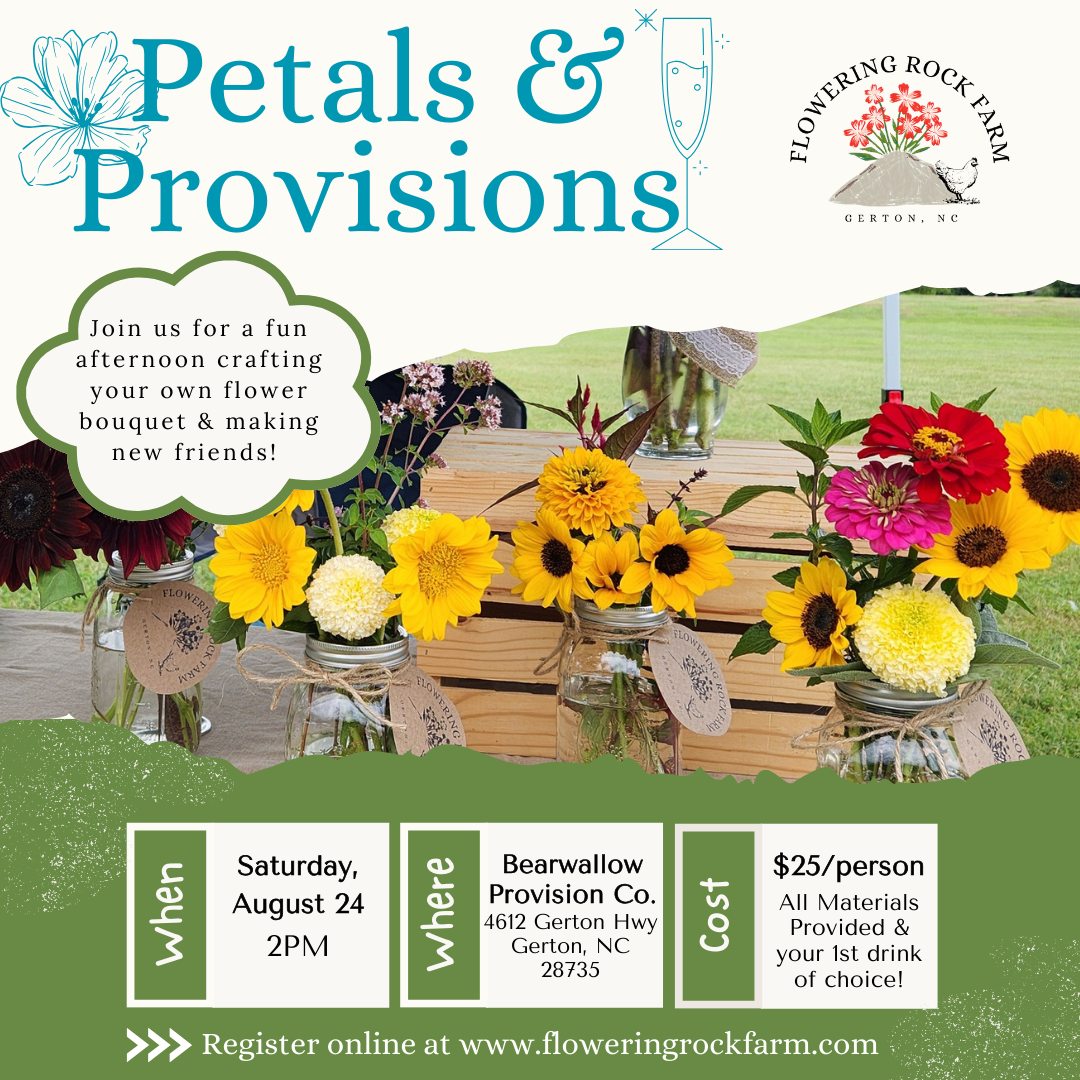 News from Flowering Rock Farm | August 2024 – Flowering Rock Farm